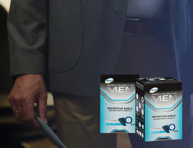 How to Wear TENA Men Protective Shields | TENA NZ