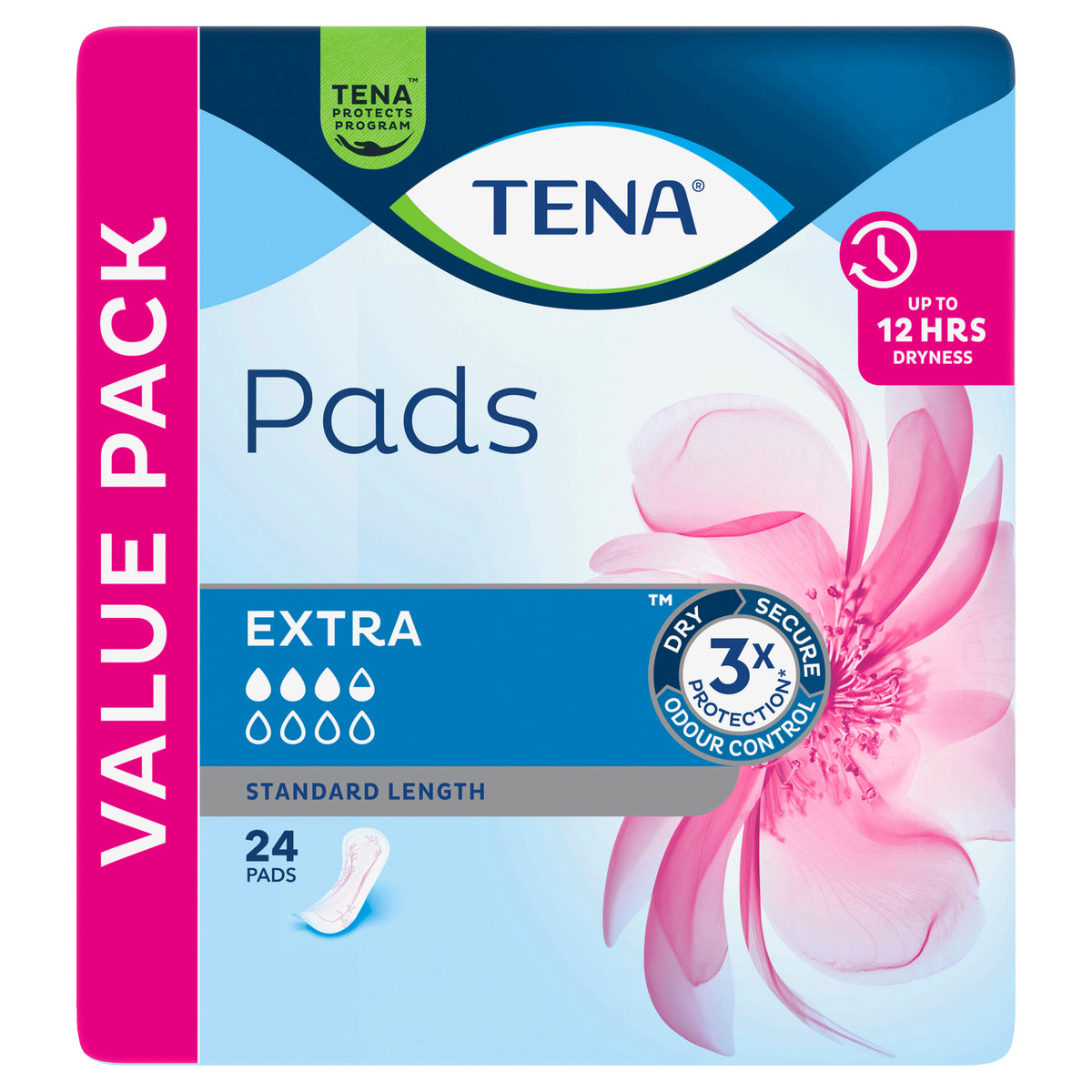 Buy Extra (Standard Length) Incontinence Pads Online | TENA NZ