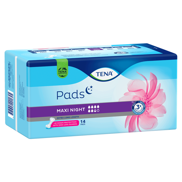 Women's Night Incontinence Pads - Maxi | TENA NZ
