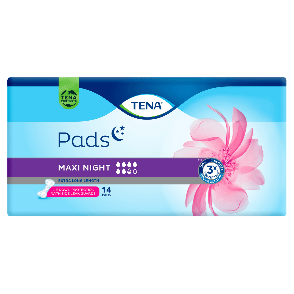 Women's Night Incontinence Pads - Maxi | TENA NZ