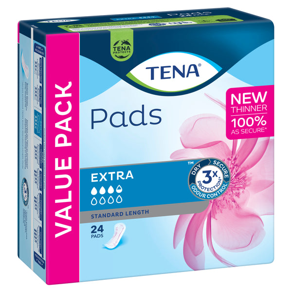 Extra (Standard Length) | Buy Incontinence Pads Online | TENA NZ