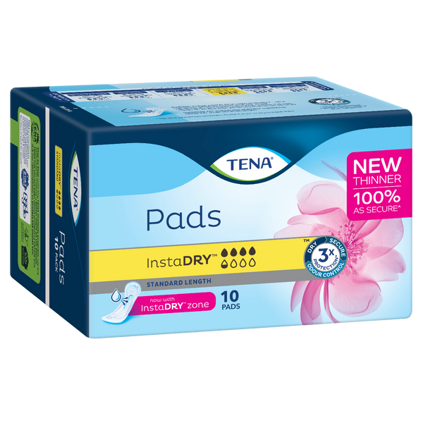 TENA Pads InstaDRY Standards | Buy Incontinence Pads Online | TENA NZ